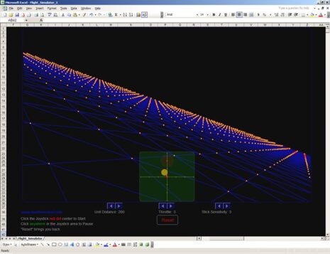A First Flight Simulator Model in Excel – Excel Unusual