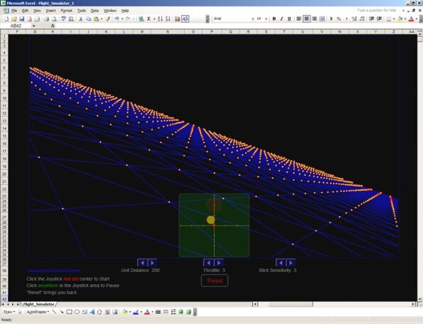 A First Flight Simulator Model in Excel – Excel Unusual