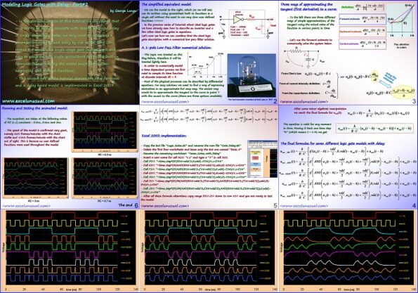 A Delay Based Animated Excel Model for Single-Stage Logic Gates – part ...