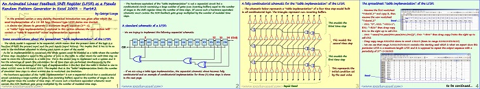 An Animated Linear Feedback Shift Register LFSR As A Pseudo Random 