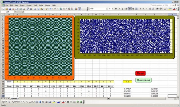 An Animated Linear Feedback Shift Register (LFSR) as a Pseudo Random ...
