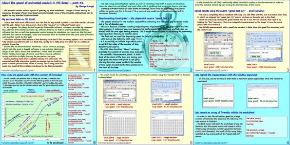 About the Speed of Spreadsheets #1 – Excel Unusual