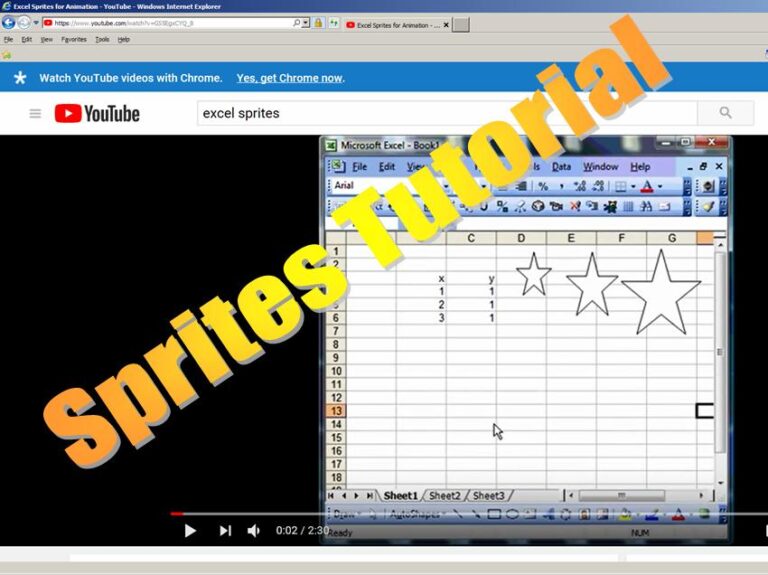 Excel Animation (2D & 3D) – Page 2 – Excel Unusual