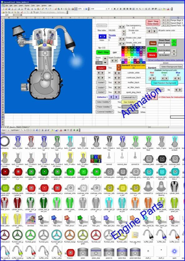 Sprite Animation – what are sprites and how to use them in Excel ...